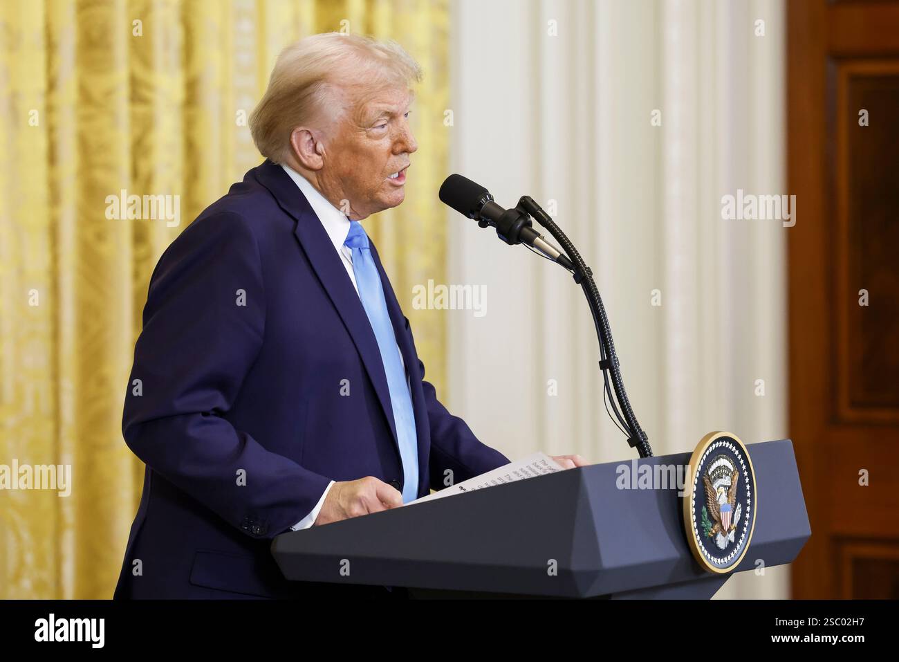 Washington, DC, USA. 04th Feb, 2025. US President Donald J. Trump ...