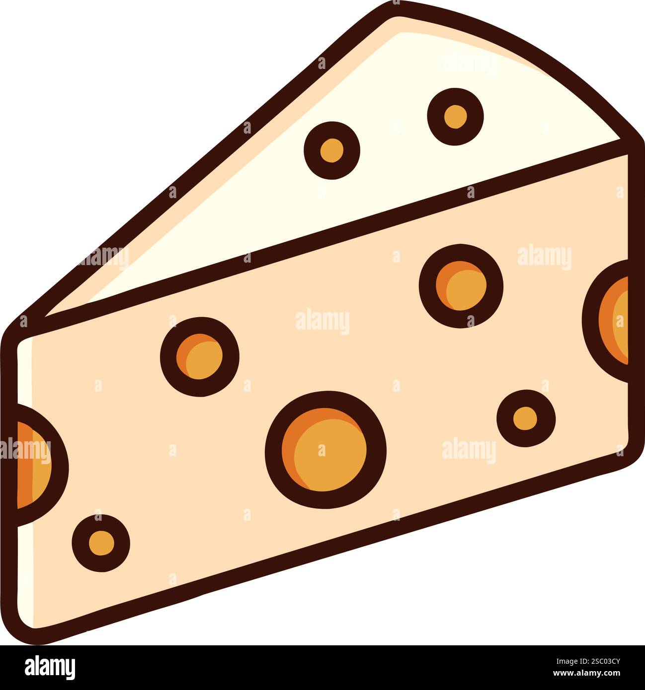 Cheese Wedge Icon Stock Vector Image & Art - Alamy