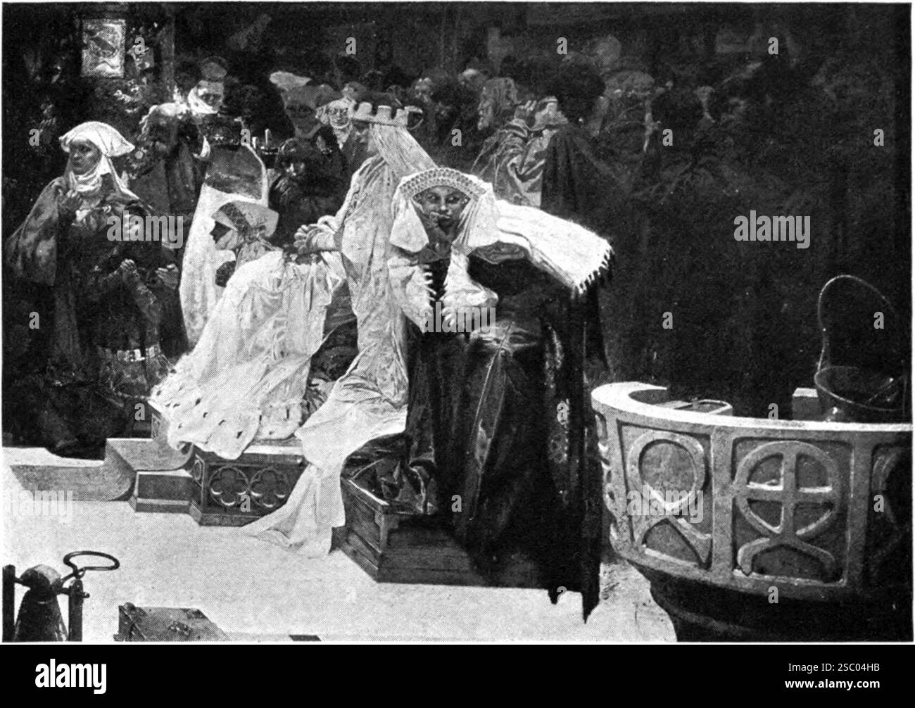 Historical illustrations of Slavic nations, Jan Hus Preaching in the ...