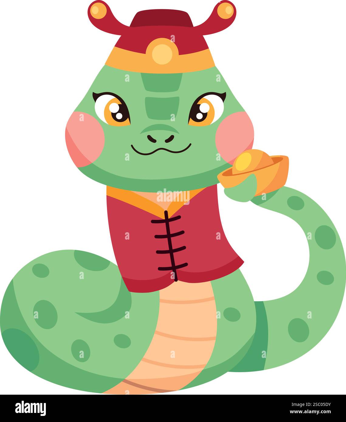 Chinese Emperor Snake Icon Stock Vector Image & Art - Alamy