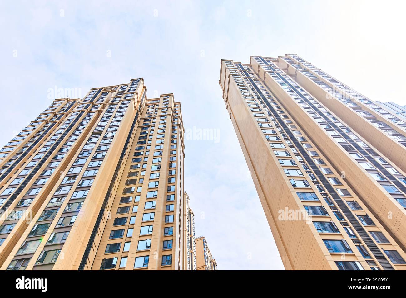 High-rise residential buildings in Chengdu, Sichuan, China Stock Photo ...