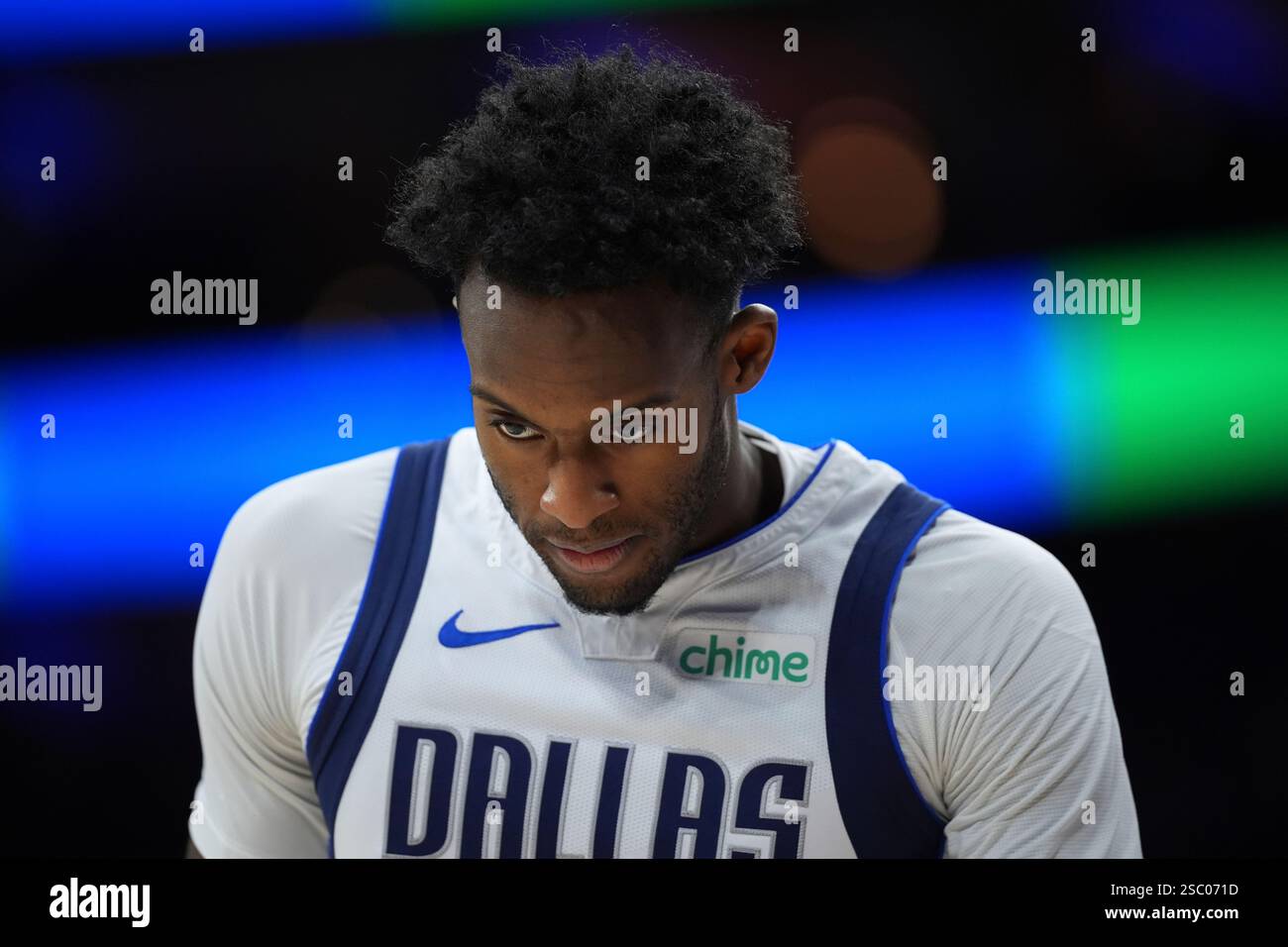 Dallas Mavericks' Olivier-Maxence Prosper plays during an NBA ...
