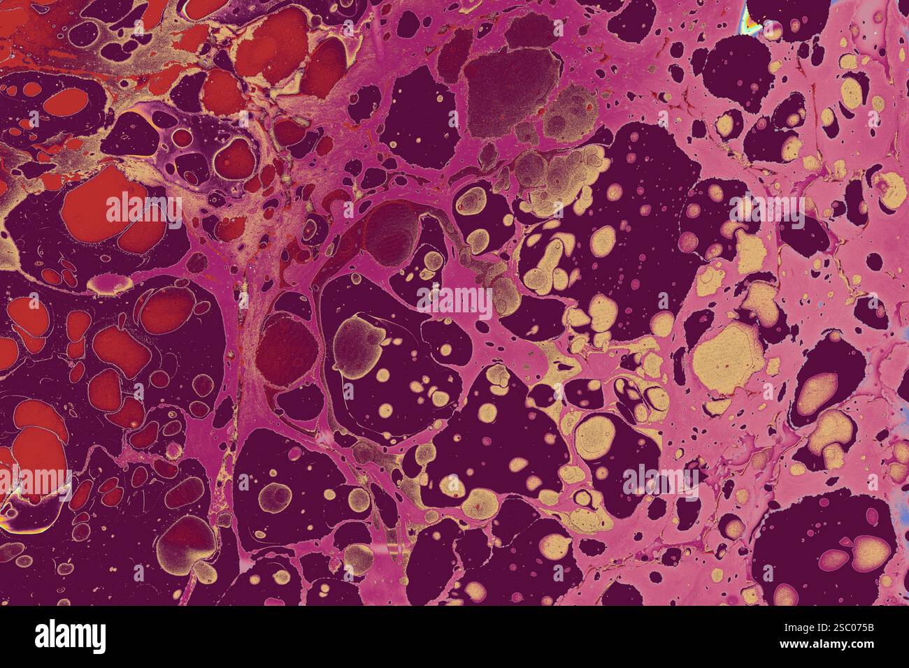 Ebru marble effect pattern design for print Stock Photo - Alamy