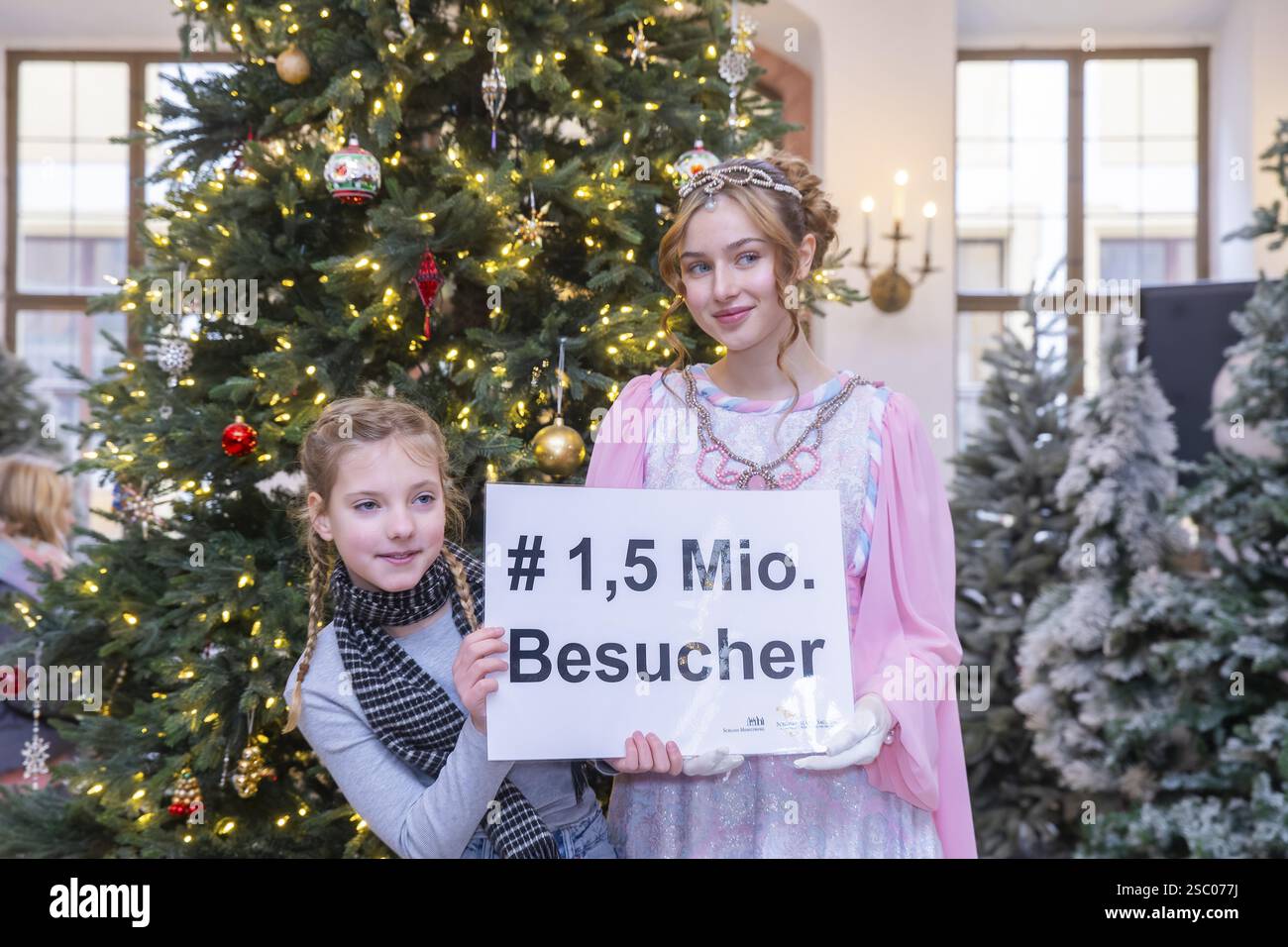 Nine-year-old Lisa from Dresden is the 1.5 millionth visitor to the ...