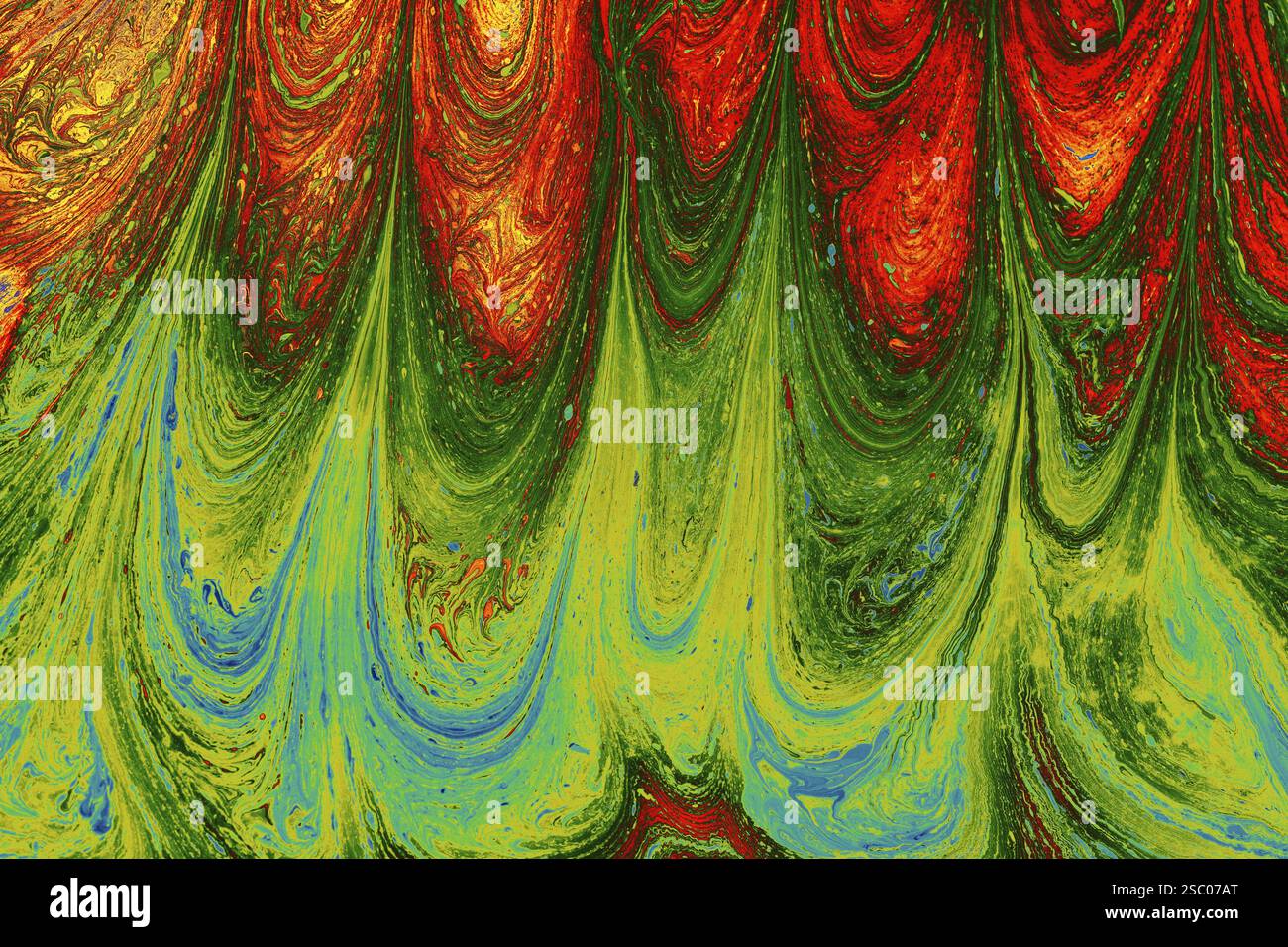 Beautiful marbled Ebru art texture for poster, print or cover design ...