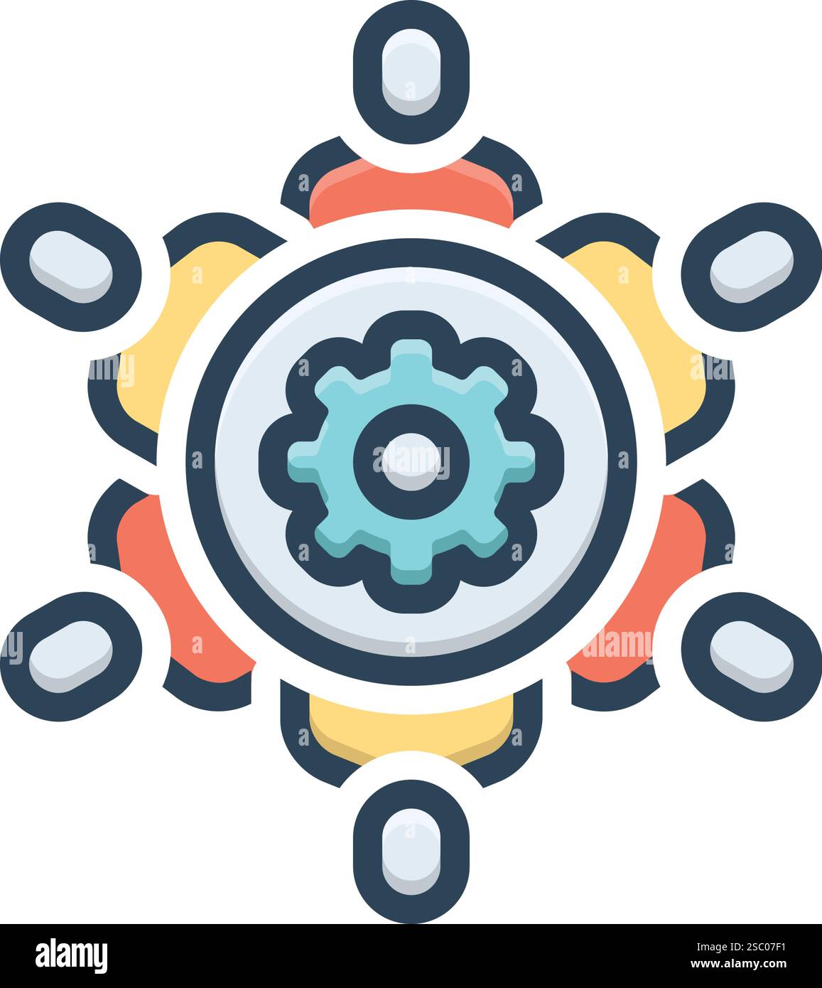 Icon for teamwork, collaboration Stock Vector Image & Art - Alamy