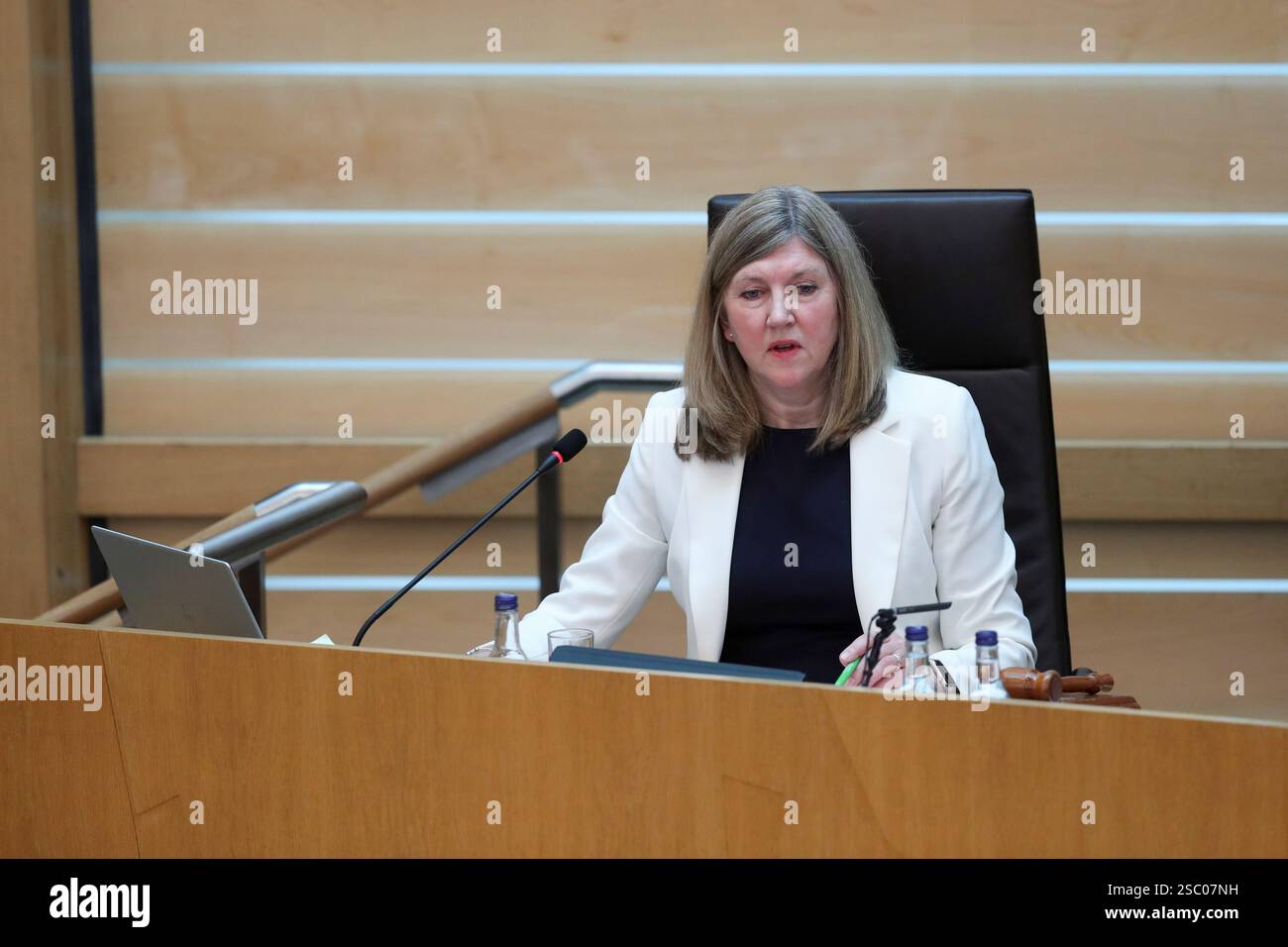 File photo dated 27/05/21 of Presiding Officer of the Scottish ...