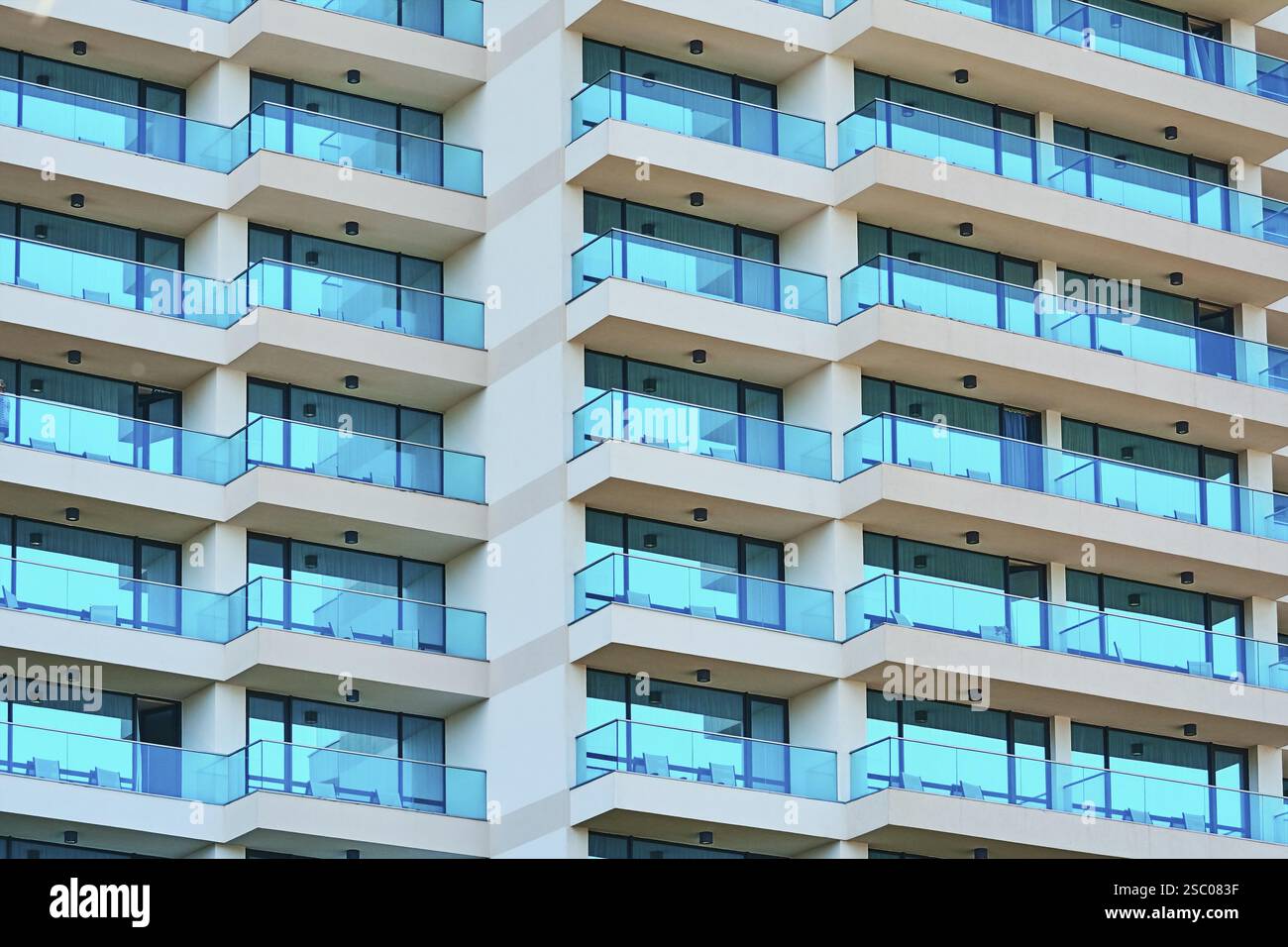 High-rise Building Facade Varna, Bulgaria, Europe Stock Photo - Alamy