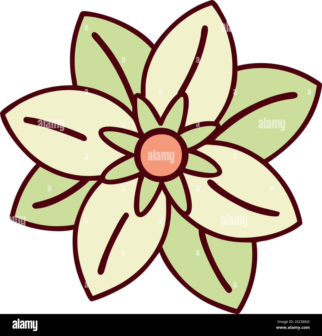 Flower petals Icon Stock Vector Image & Art - Alamy