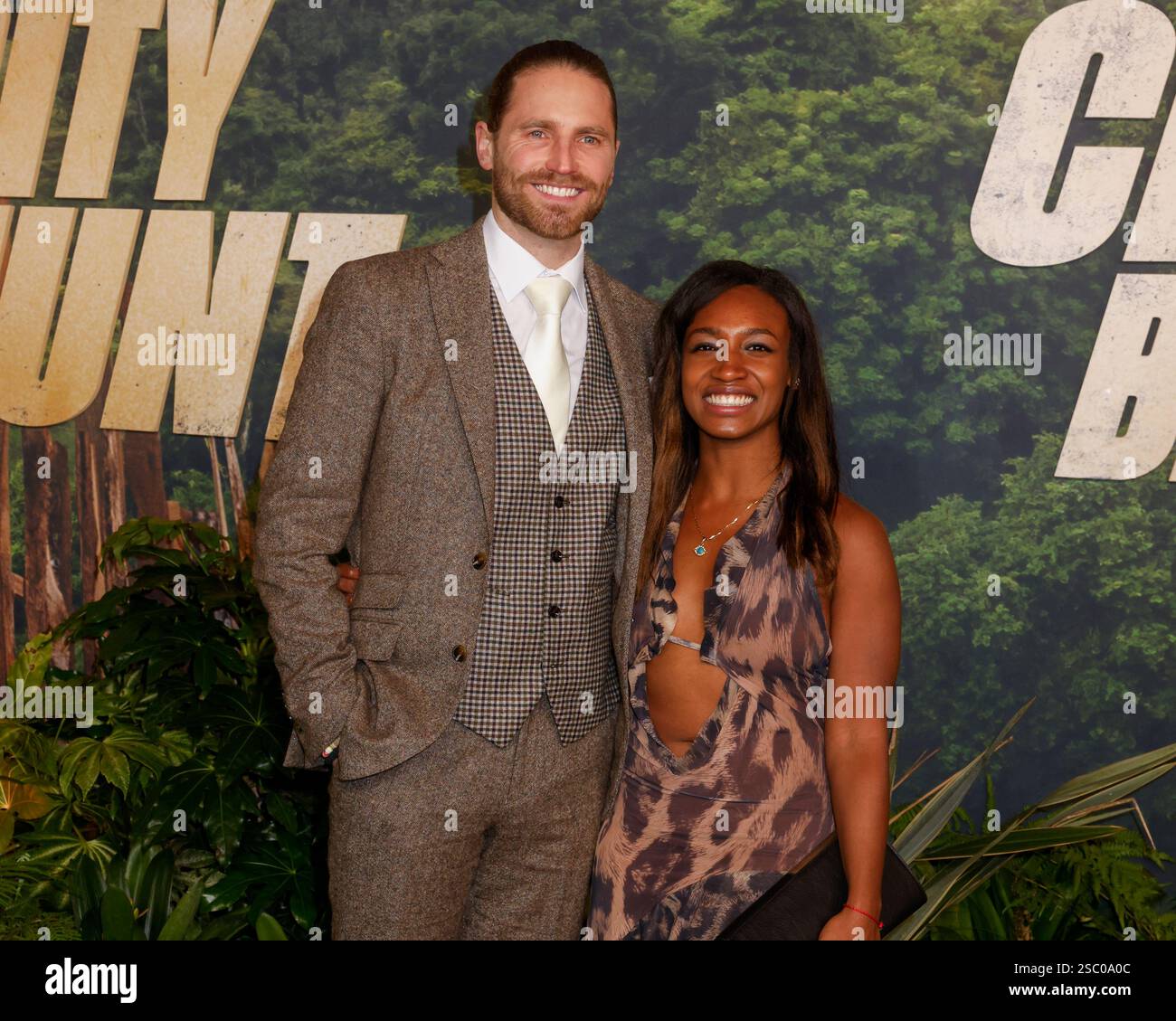 London, UK. 04th Feb, 2025. Benaiah Grunewald Brydie and Nicole Stevens ...