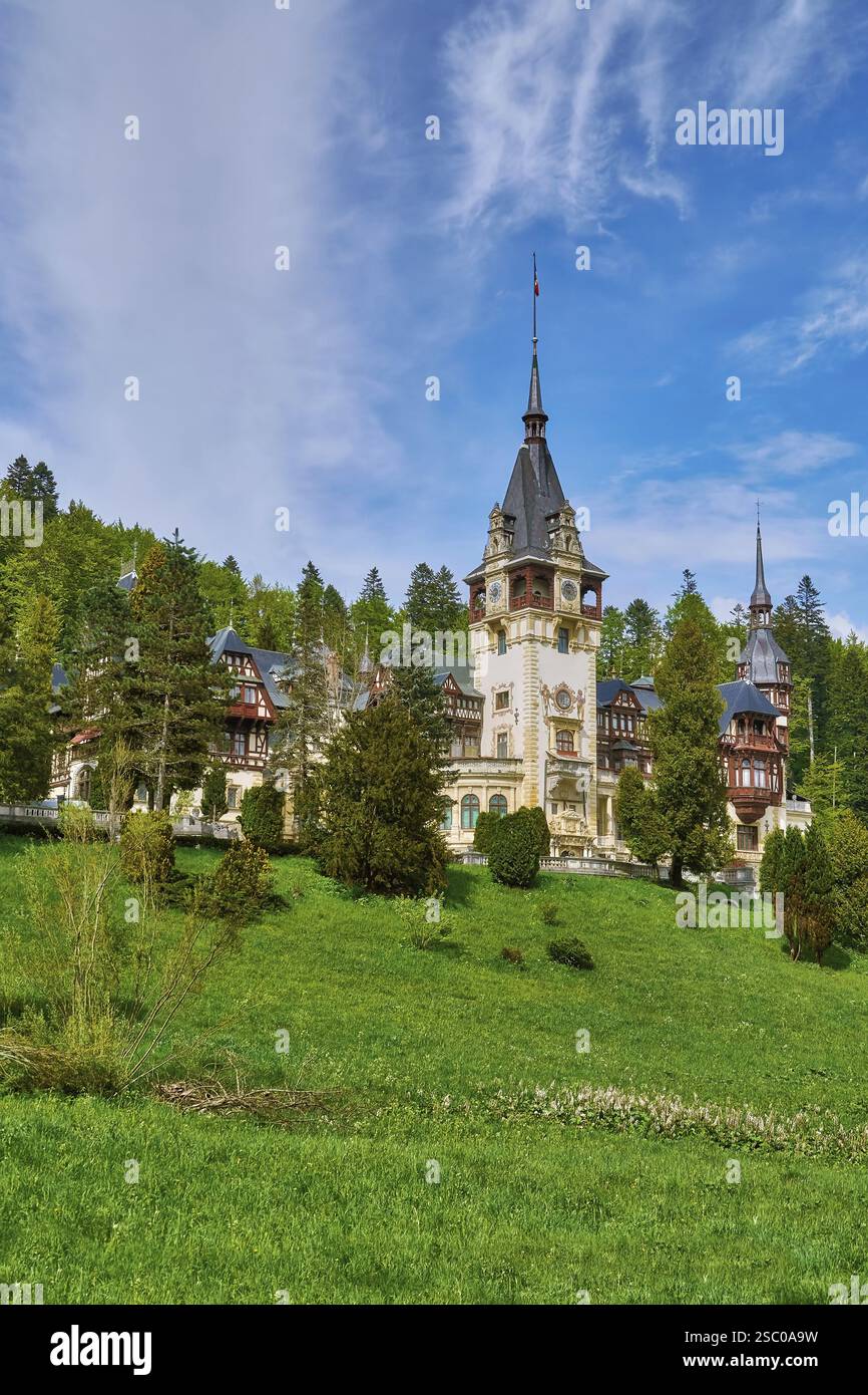 Peles Castle (Castelul Peles) in Sinaia, Romania Sinaia, Romania ...
