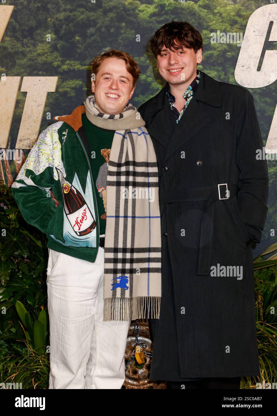 London, UK. 04th Feb, 2025. Henry Southan and Jordan Sangha attend the ...