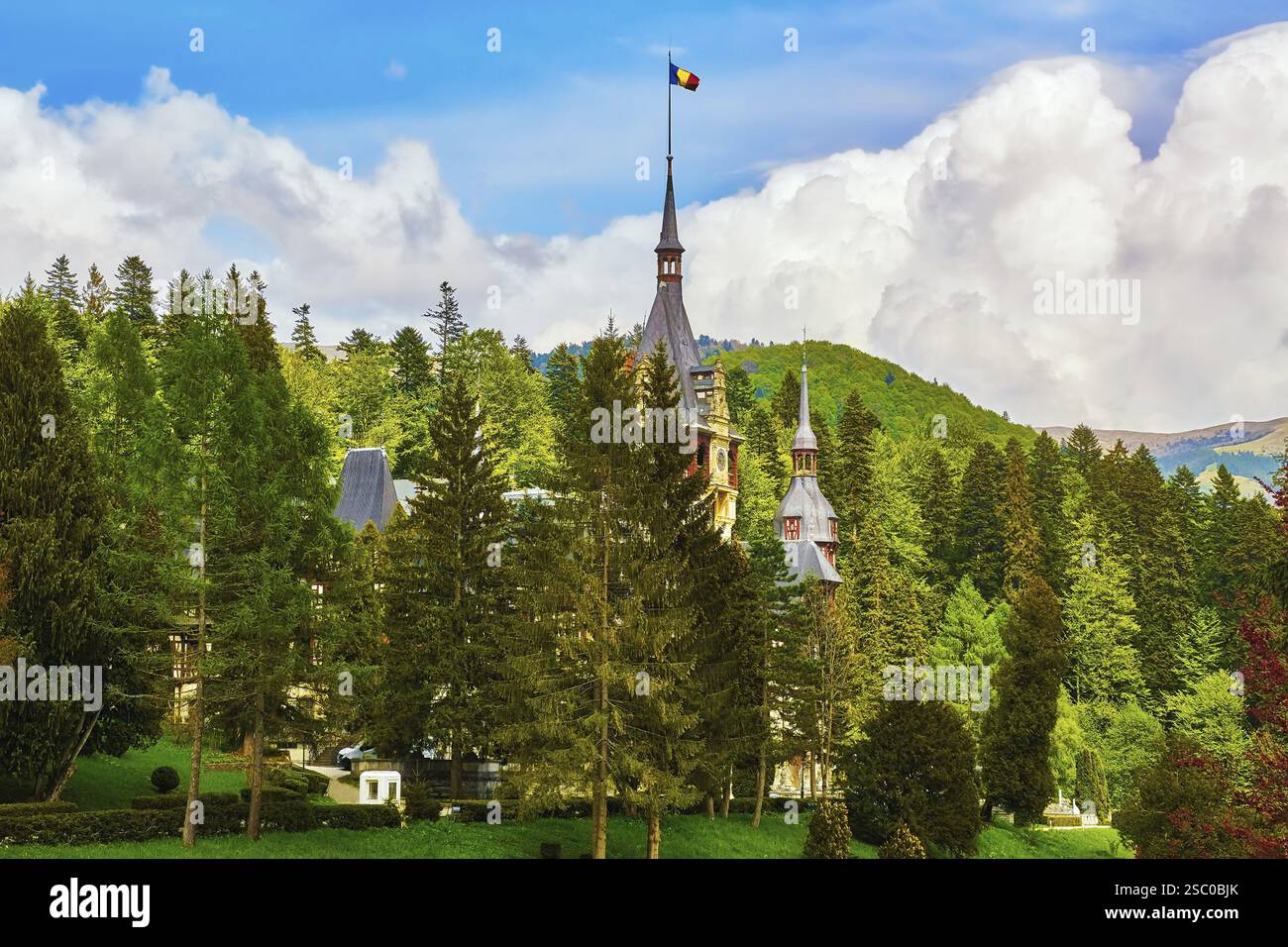 Peles Castle (Castelul Peles) in Sinaia, Romania Sinaia, Romania ...