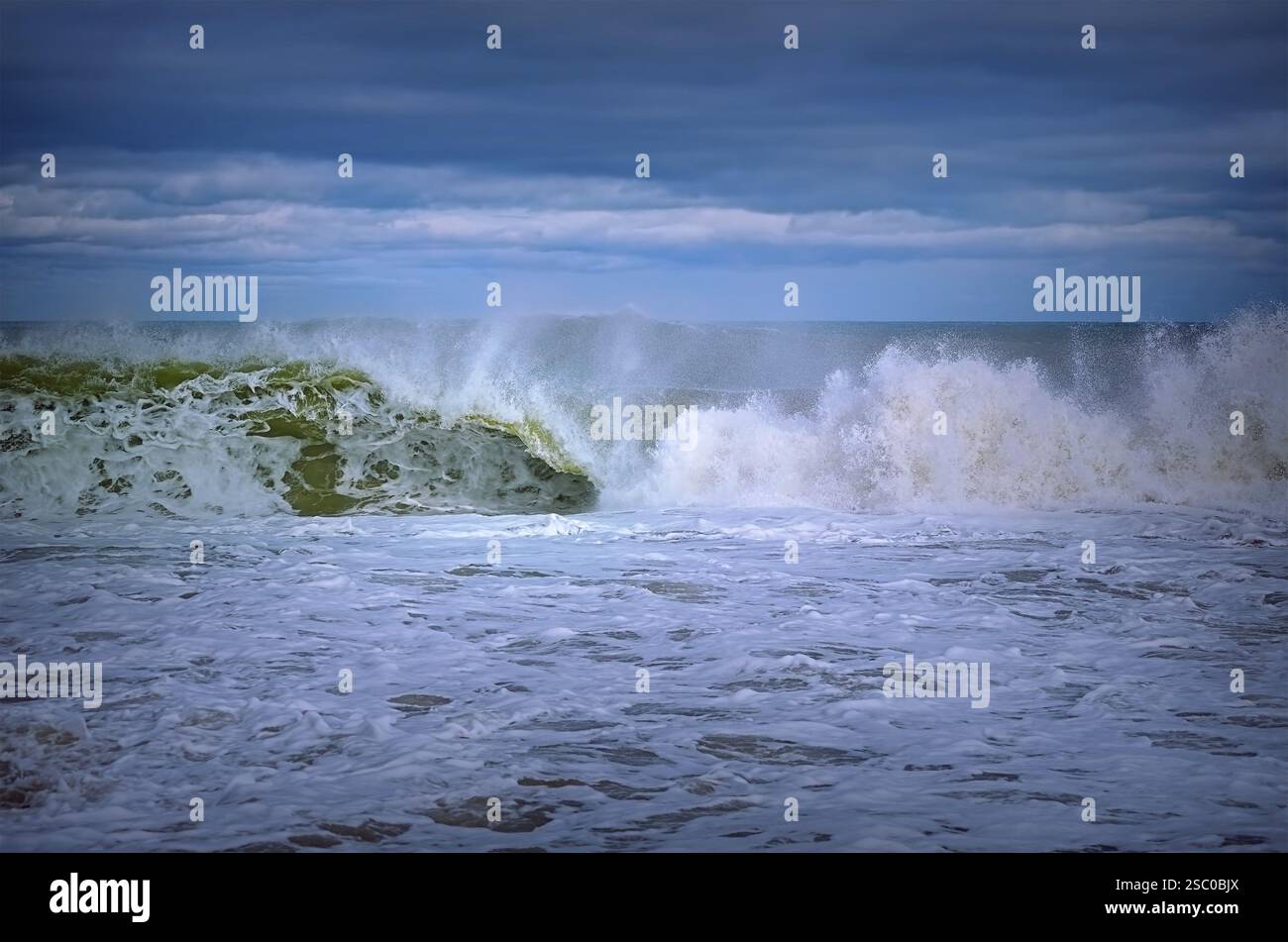Big Wave During the Storm on the Black Sea Varna, Bulgaria, Europe ...