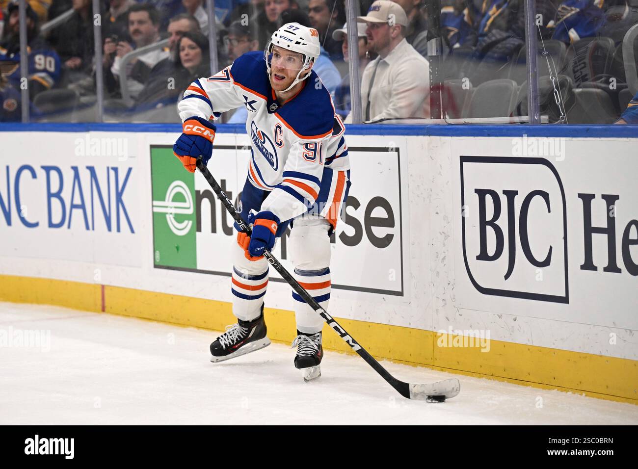 Edmonton Oilers' Connor McDavid (97) in action during the third period ...