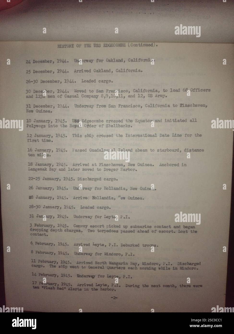 History of APA-164 (2 Stock Photo - Alamy