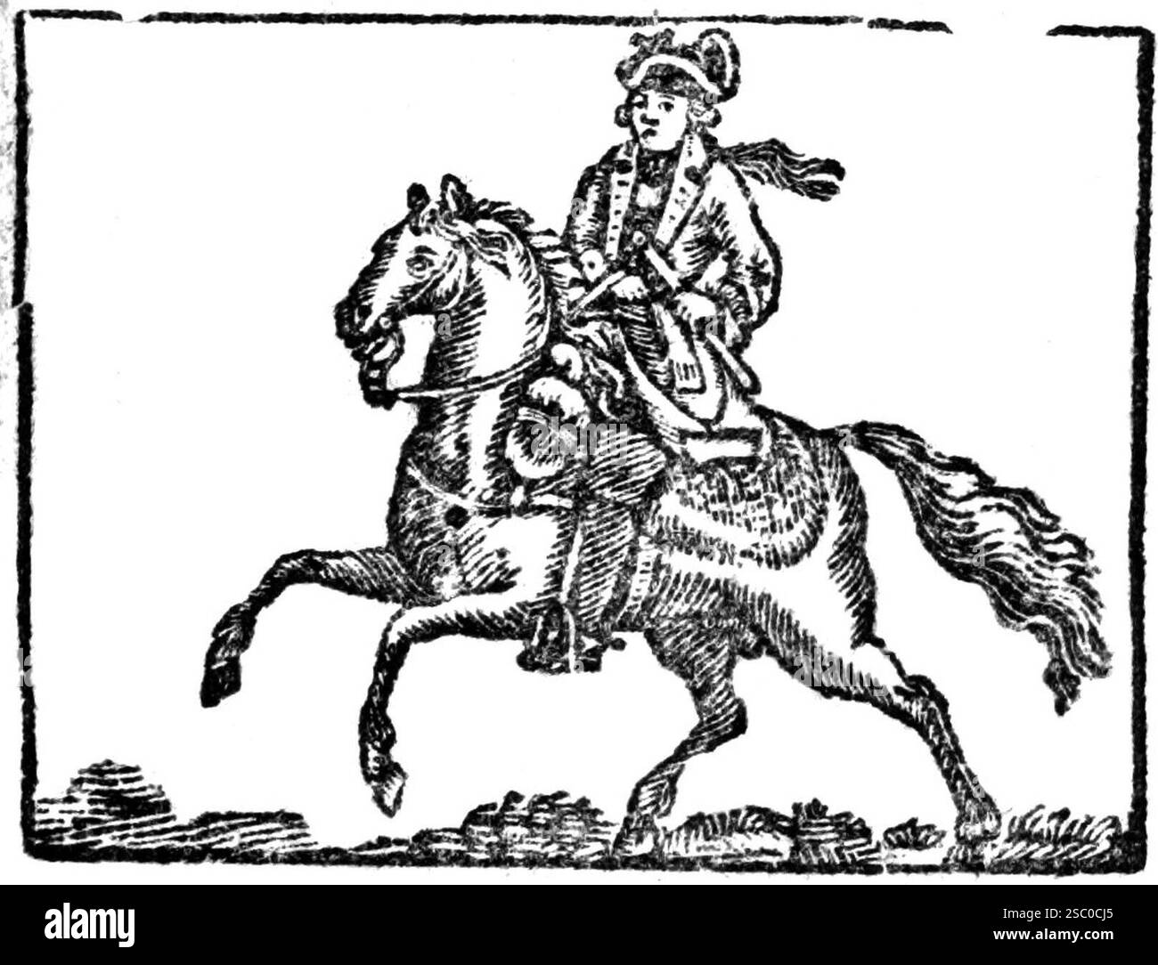 History of Valentine and Orson (1806) - woodcut 05 Stock Photo - Alamy