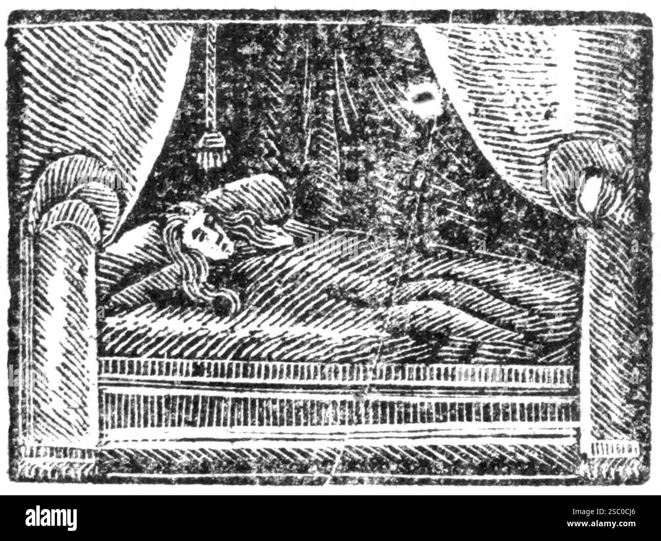History of Valentine and Orson (1806) - woodcut 09 Stock Photo - Alamy