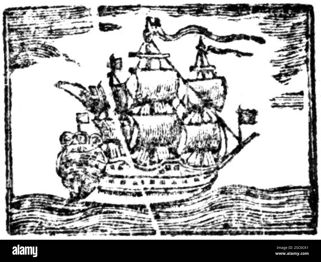 History of Valentine and Orson (1806) - woodcut 04 Stock Photo - Alamy