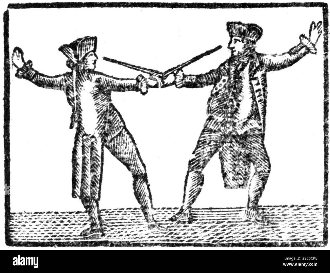 History of Valentine and Orson (1806) - woodcut 03 Stock Photo - Alamy