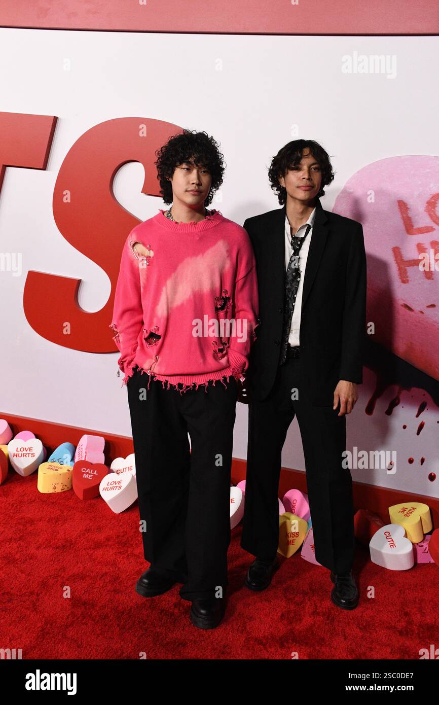 Hollywood, California, USA 3rd February 2025 Justin Yi and Chris Chann ...