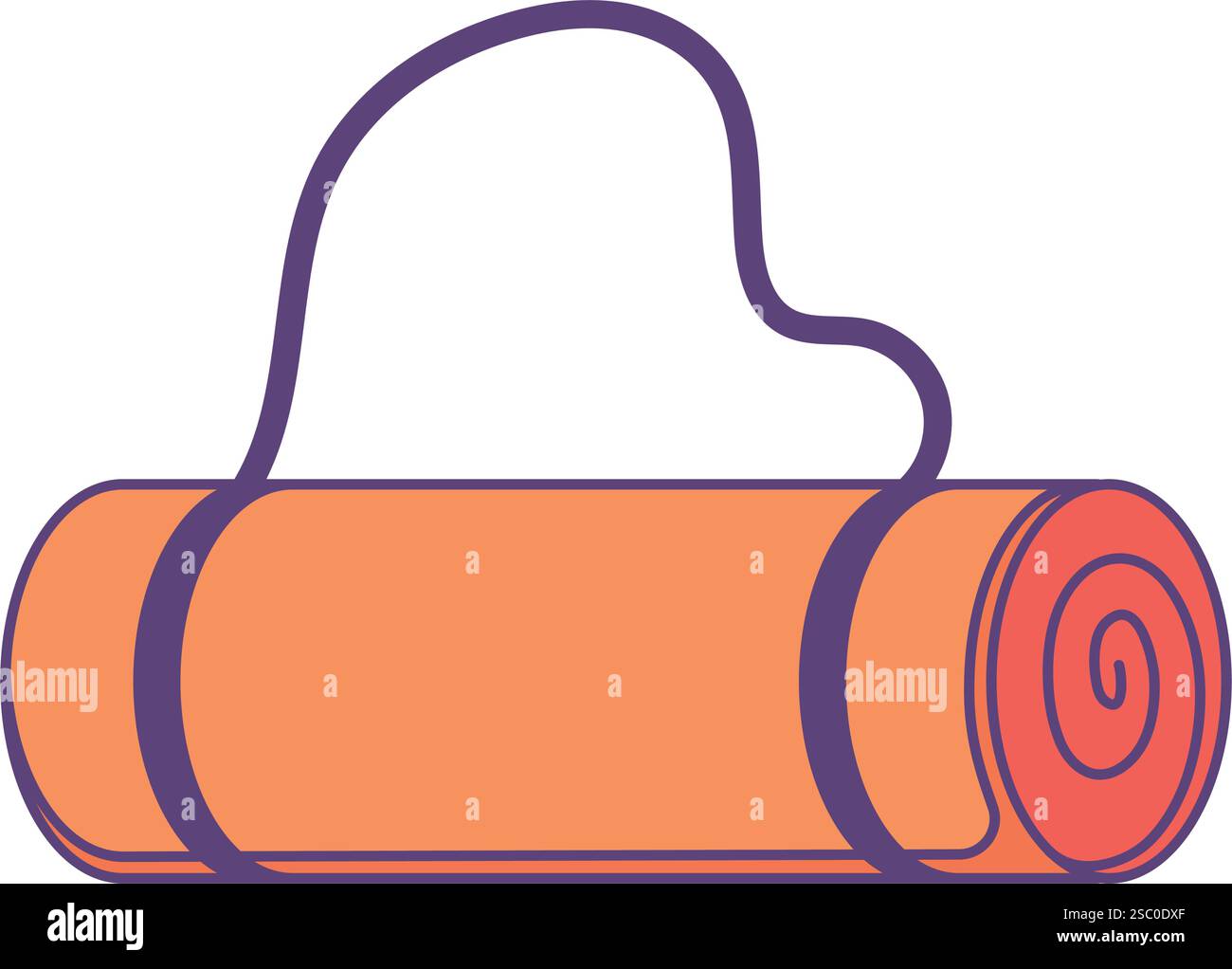 Yoga mat illustration Stock Vector Image & Art - Alamy