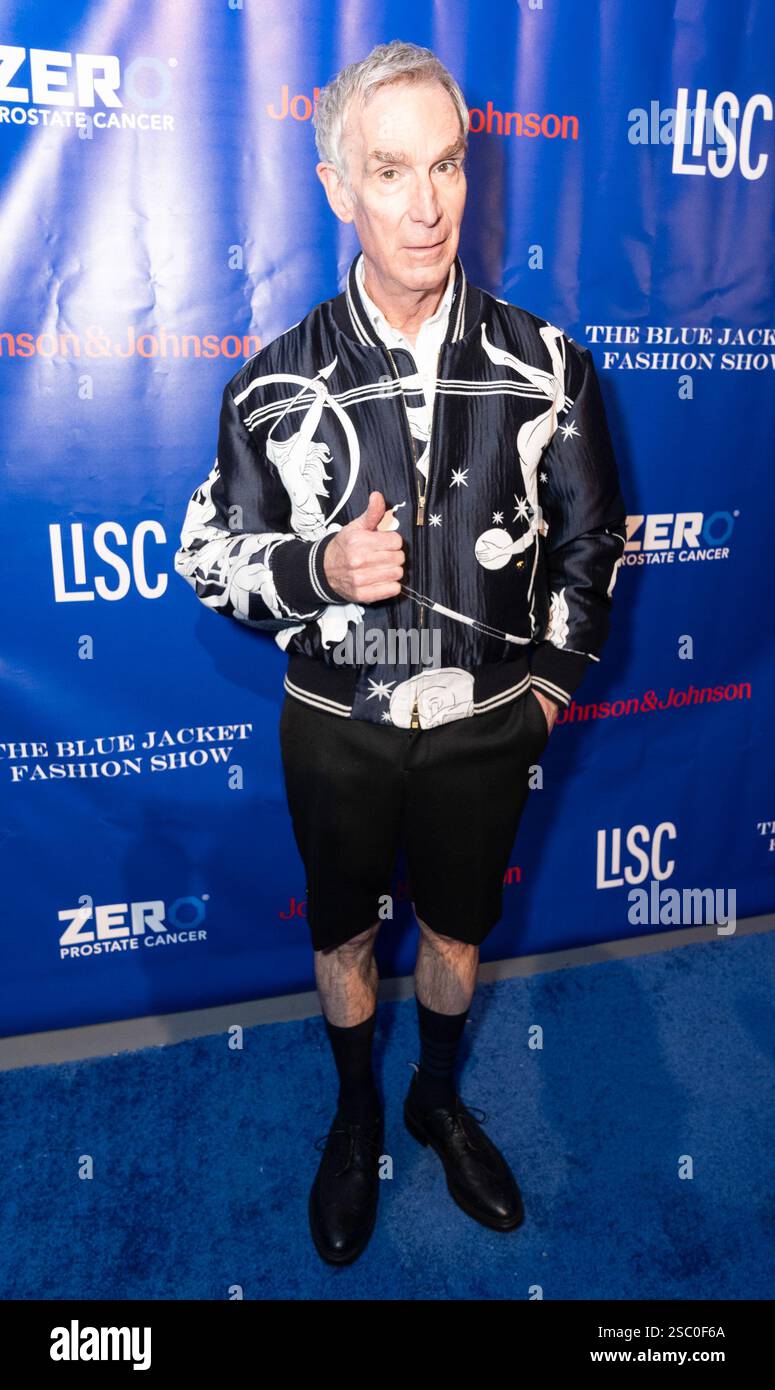 Bill Nye attends 9th Annual Blue Jacket Runway Show at LAVAN Midtown in ...