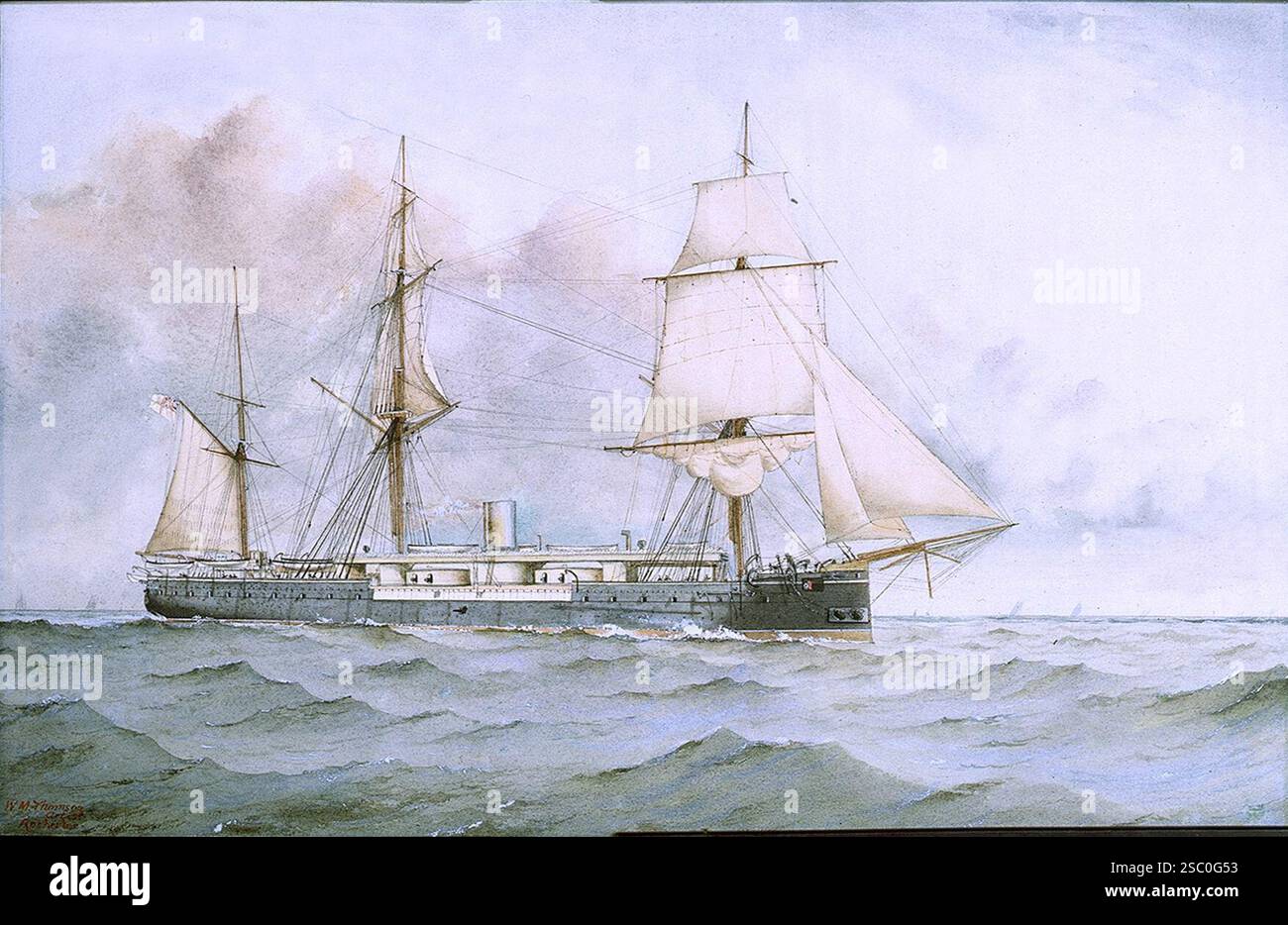Hms monarch hi-res stock photography and images - Alamy