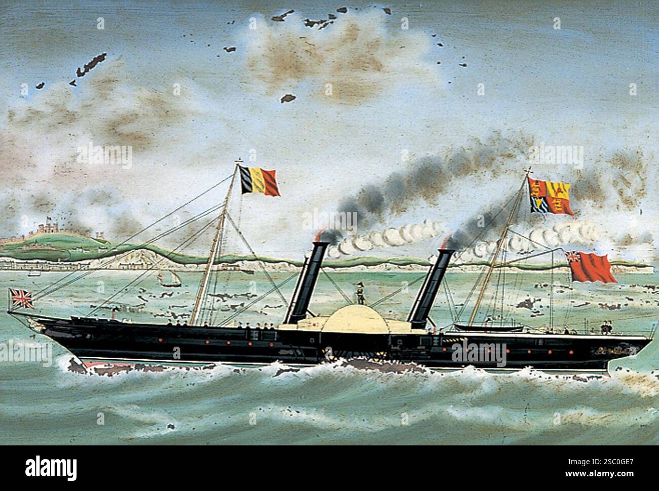 HMS Steam Packet ‘Vivid’ KT DOV 1985.183 Stock Photo - Alamy