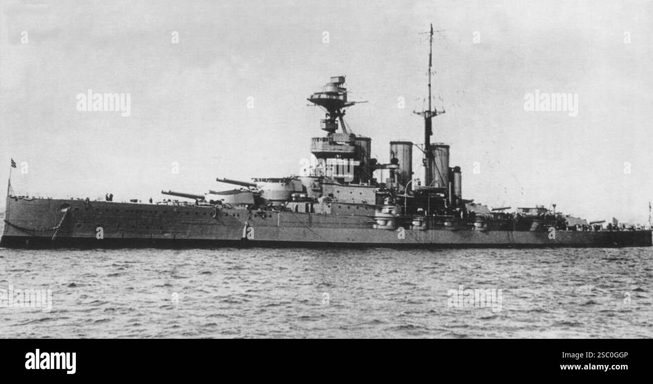 HMS Tiger (1913 Stock Photo - Alamy