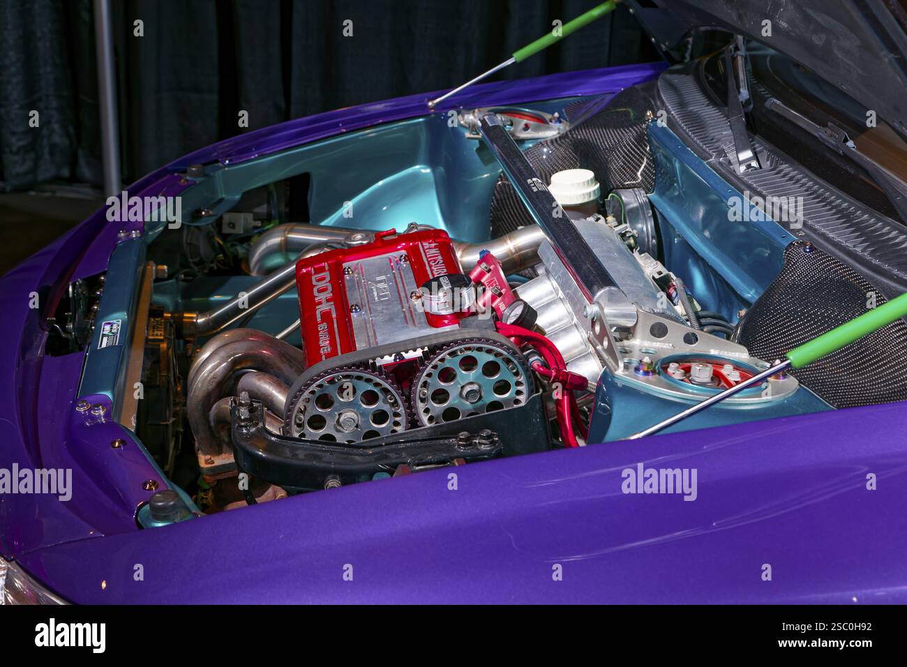Salon Automobile 2025, concept car engine, Convention Centre, Montreal ...