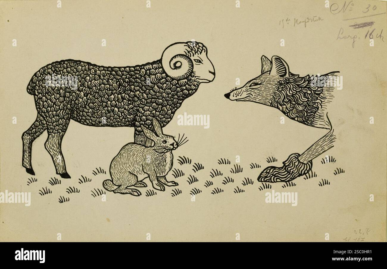 Hoe Reinaert zich gereed maakt voor eene groote bedevaart en door ...