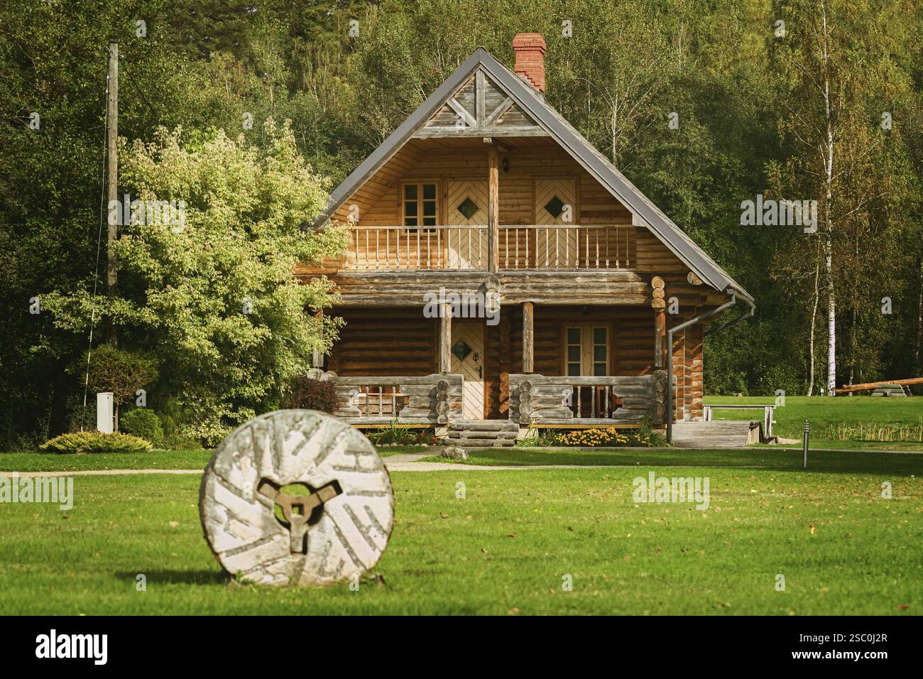 Baltic wooden houses hi-res stock photography and images - Alamy