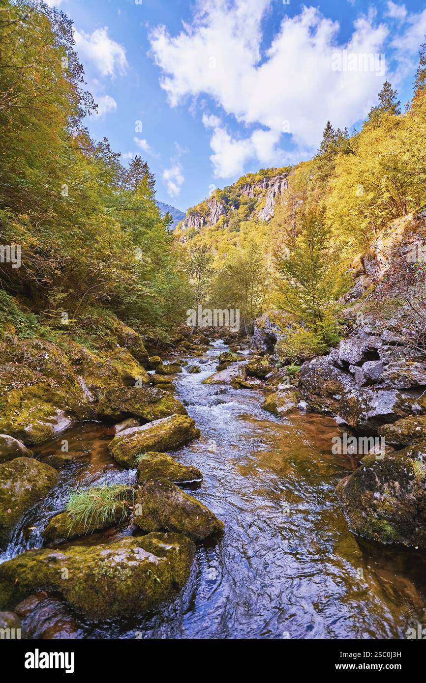 The Devin River Valley in the Western Rhodopes Struilitsa, Devin ...