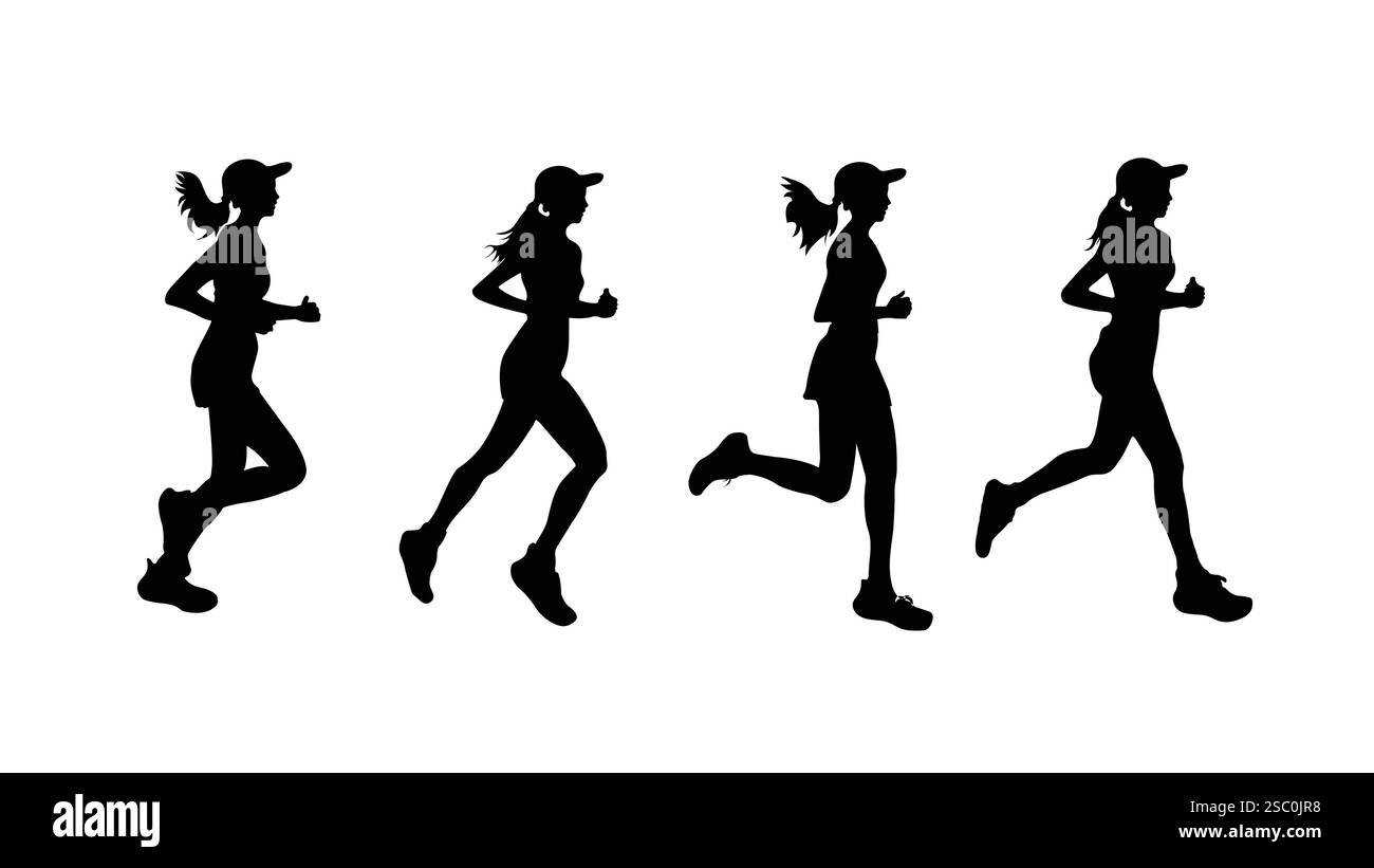 Fitness sports runner motivation Cut Out Stock Images & Pictures - Alamy