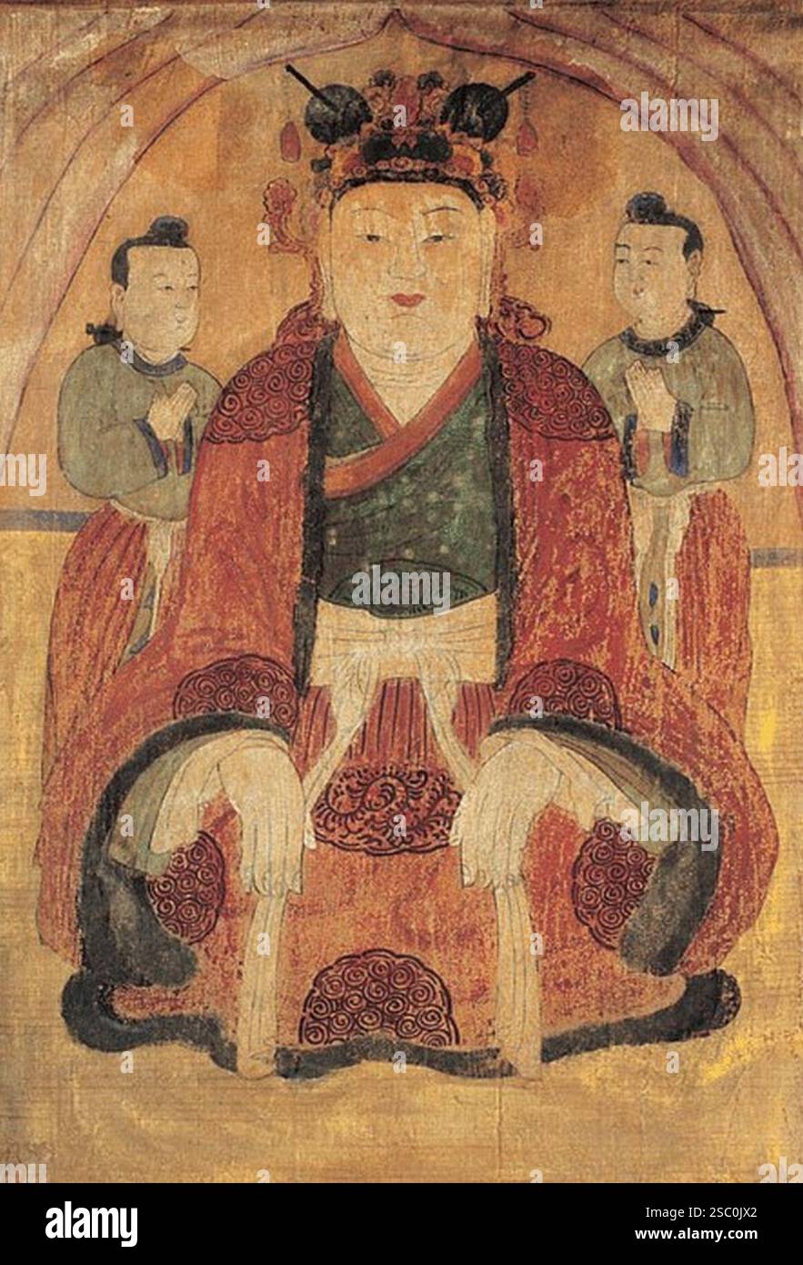 Hogu-byeolseong (Korean Smallpox goddess Stock Photo - Alamy