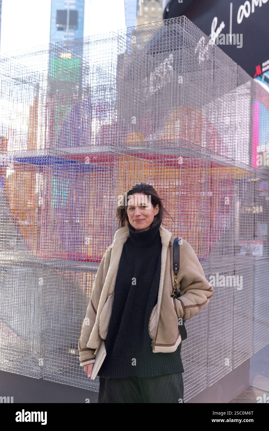 Swedish architect Pernilla Ohrstedt unveils a cube-shaped installation ...