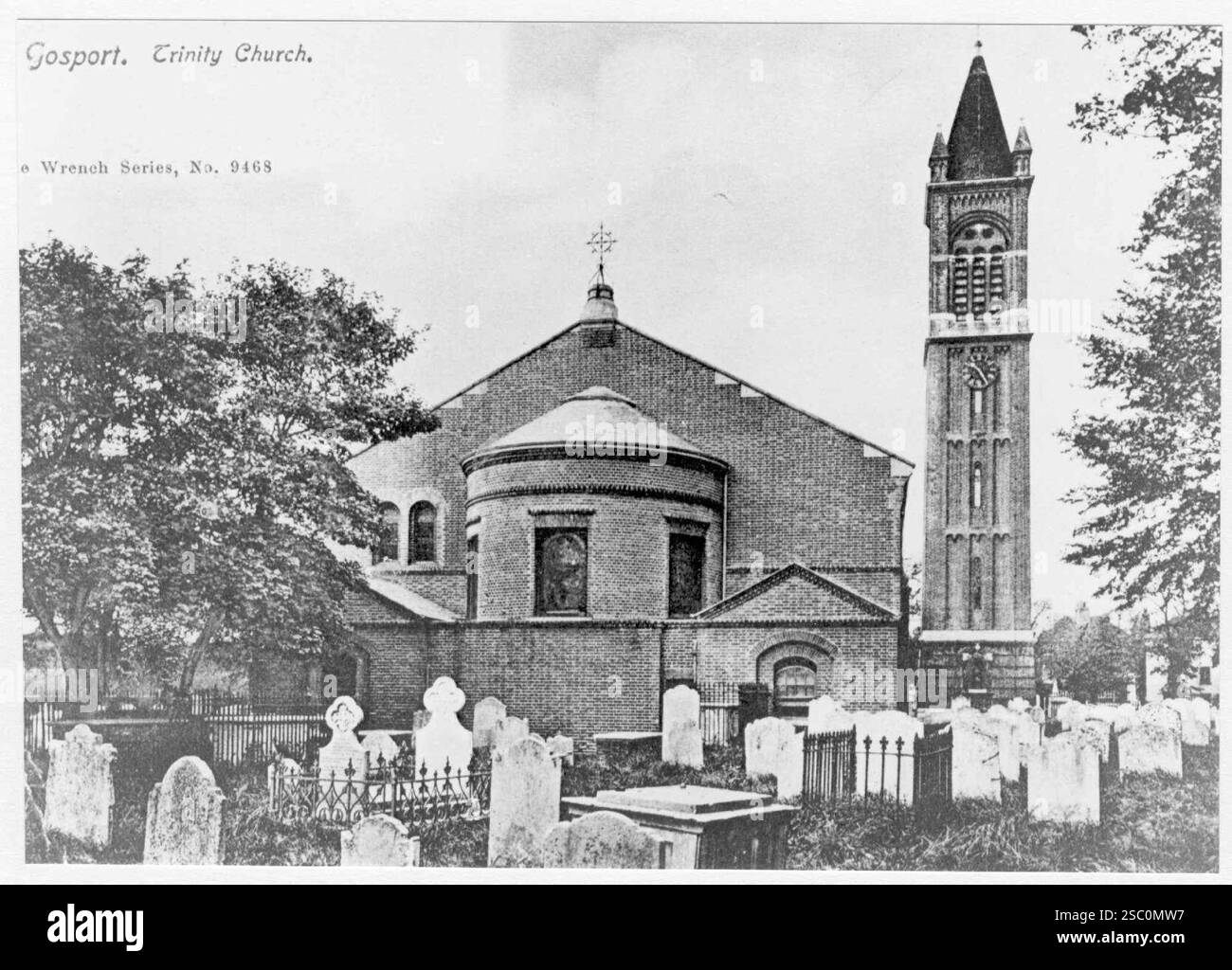 Holy Trinity Gosport Churchyard, circa 1904. Hampshire Record Office ...