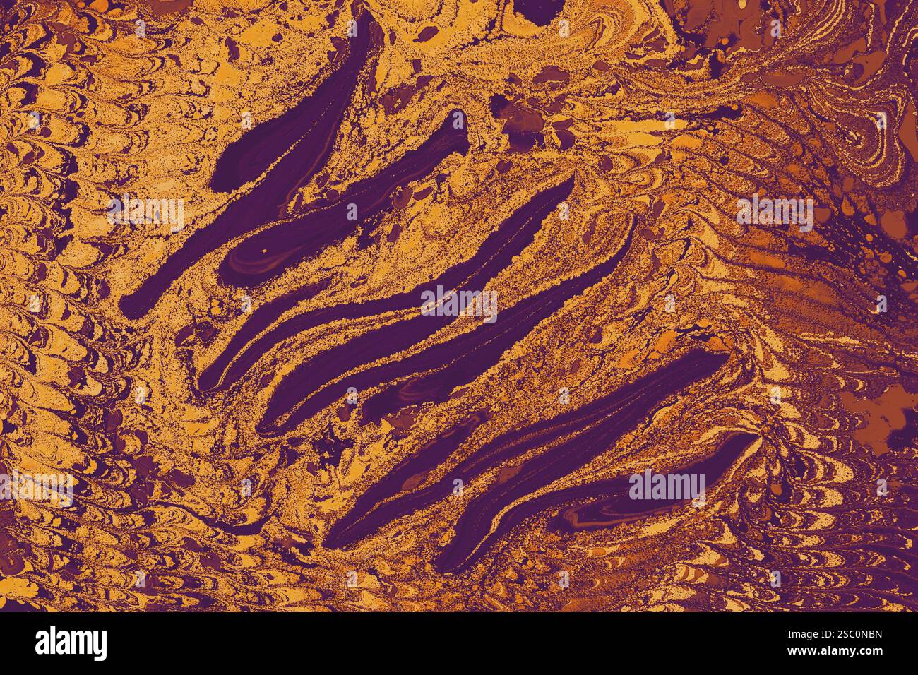 Ebru marble effect pattern design for print Stock Photo - Alamy