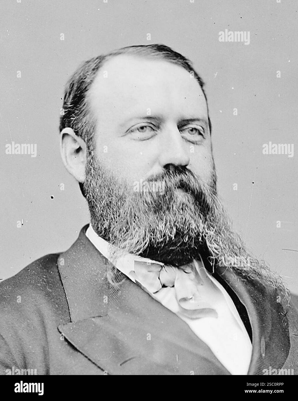 Hon. Alexander H. Bullock, Mass Stock Photo - Alamy