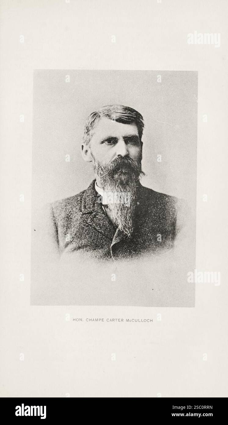 Hon. Champe Carter McCulloch Stock Photo - Alamy