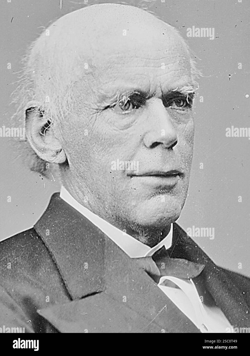 Hon. Salmon P. Chase, Chief Justice U.S Stock Photo - Alamy