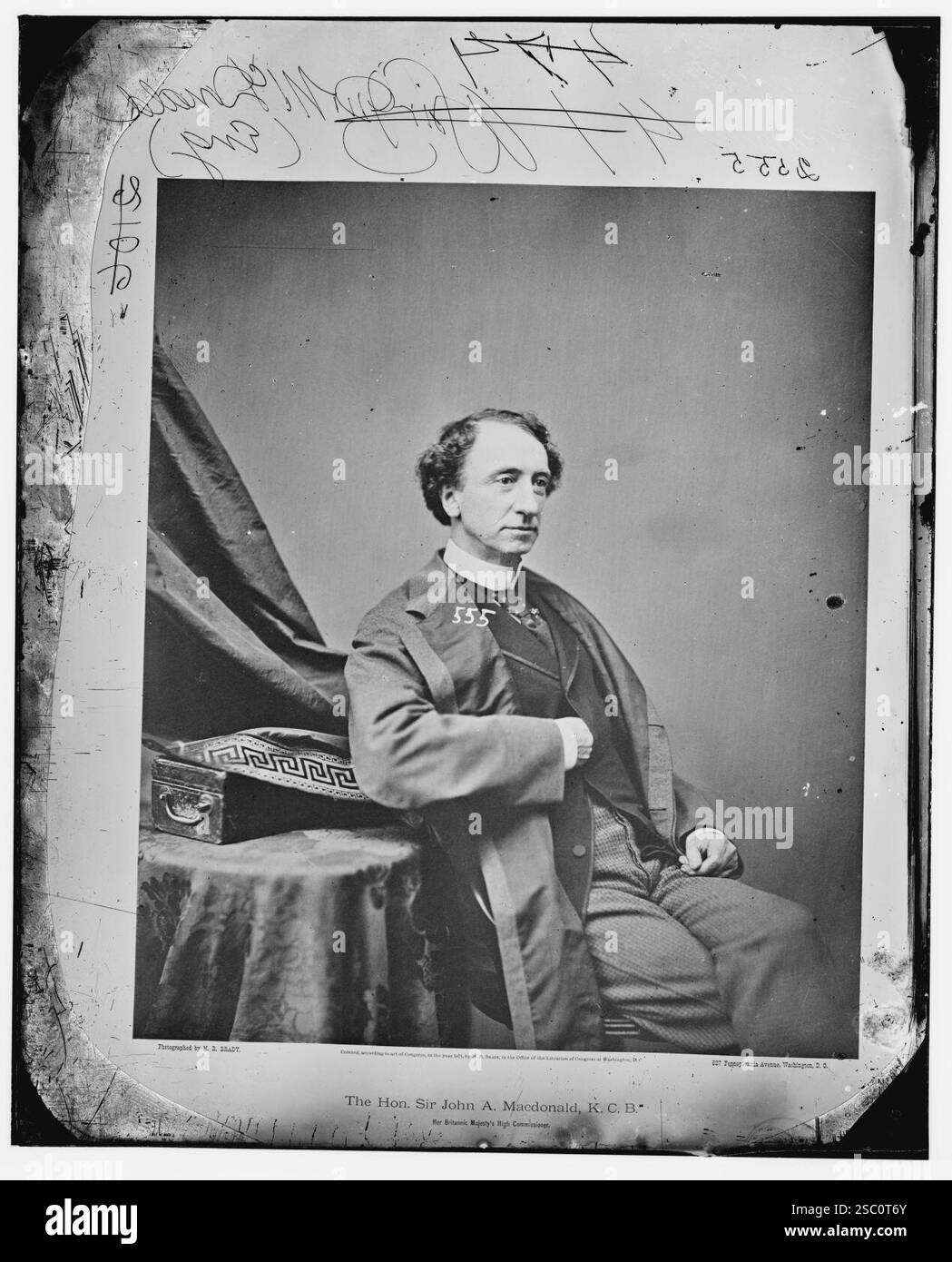 Hon. Sir John A. MacDonald Stock Photo - Alamy