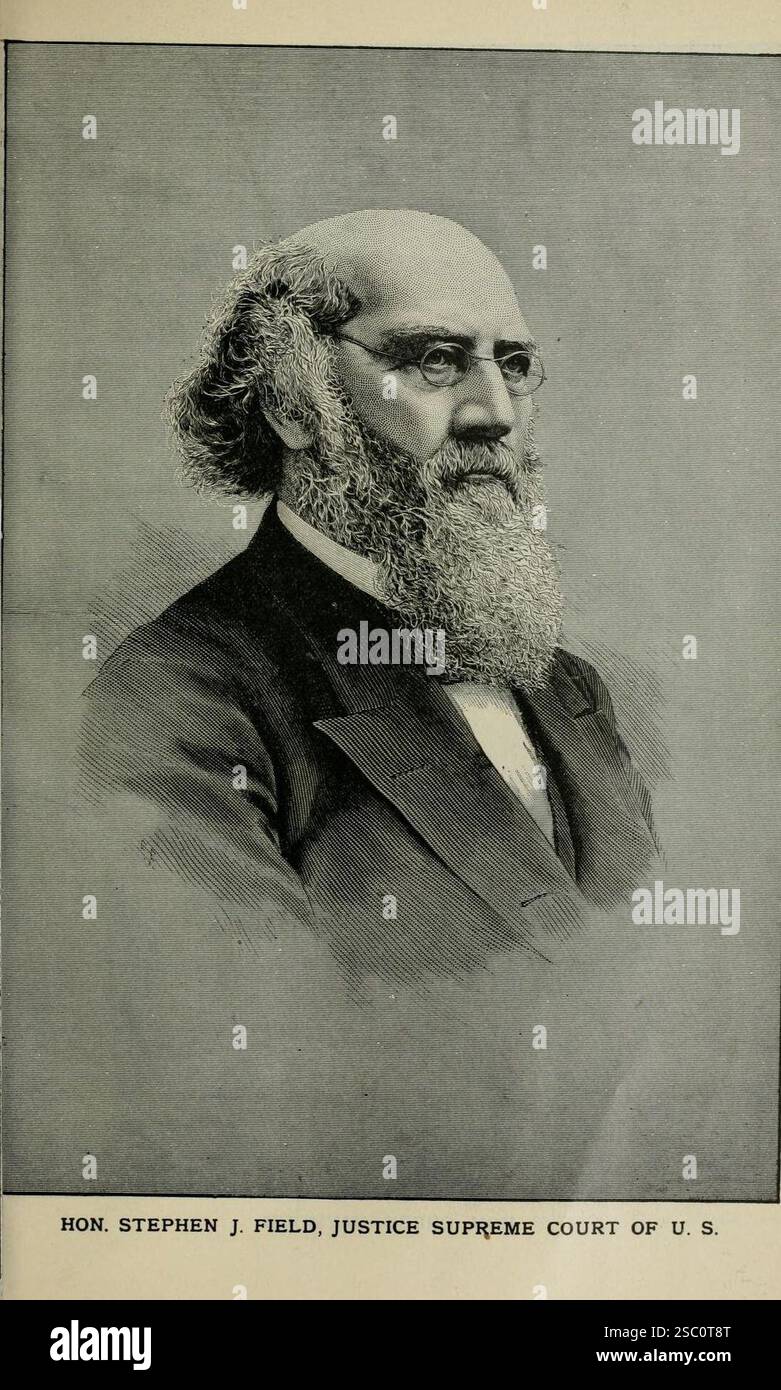 Justice stephen field hi-res stock photography and images - Alamy
