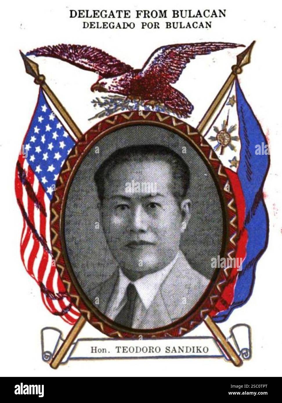 Honorable Teodoro Sandiko (Delegates from the Philippines Stock Photo ...