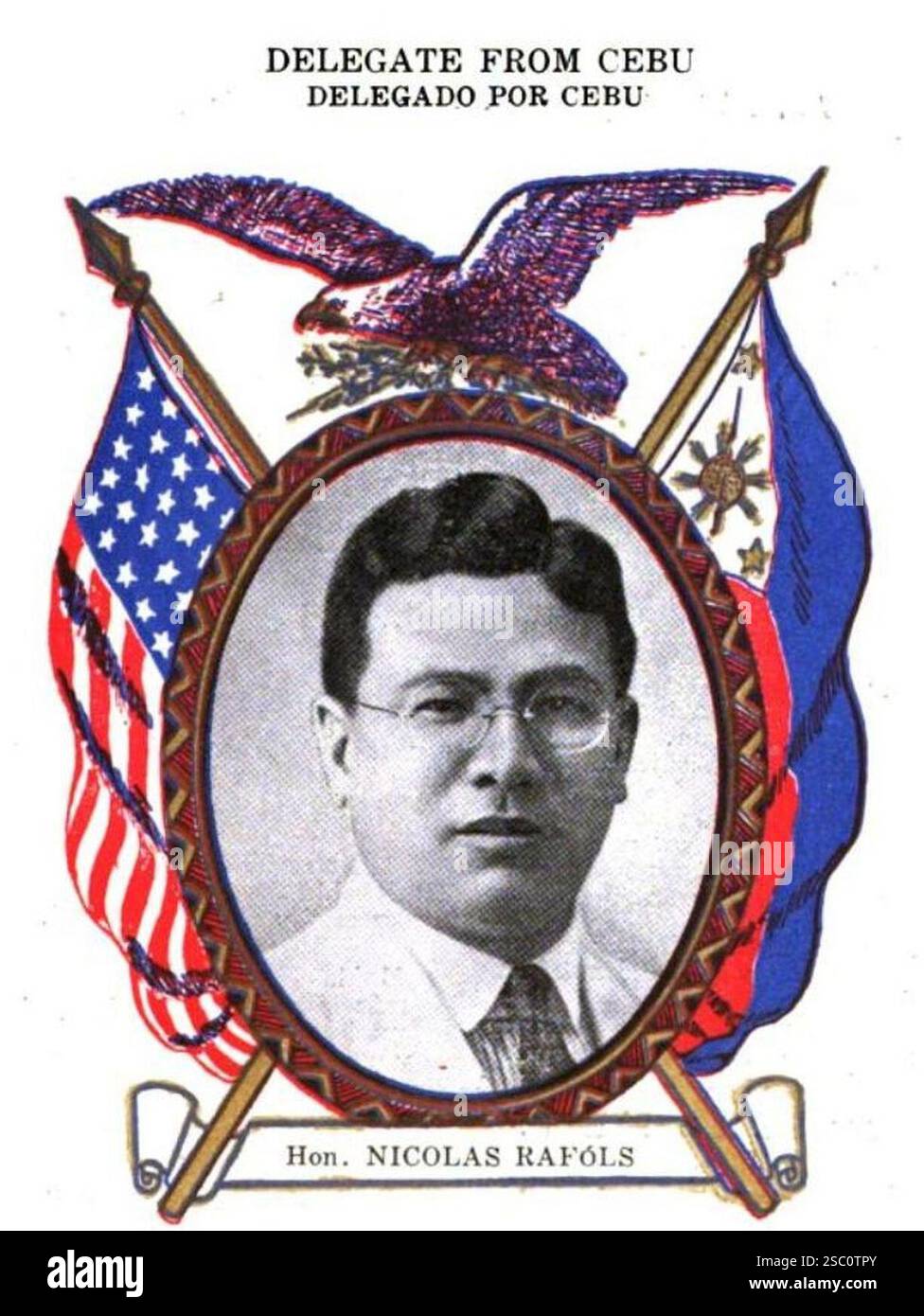 Honorable Nicolas Rafols (Delegates from the Philippines Stock Photo ...