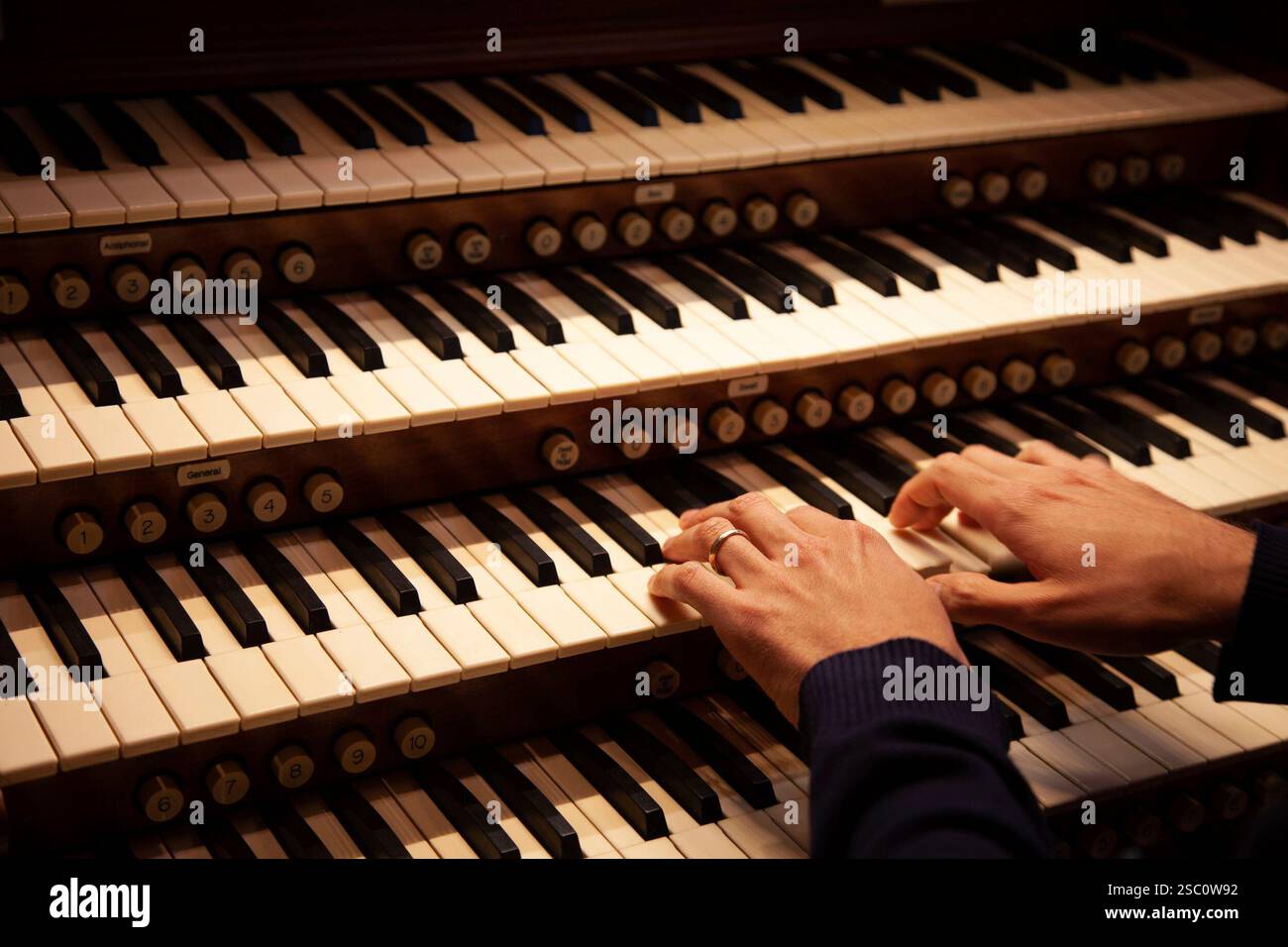 Colin MacKnight rehearses for his upcoming concert series at the ...