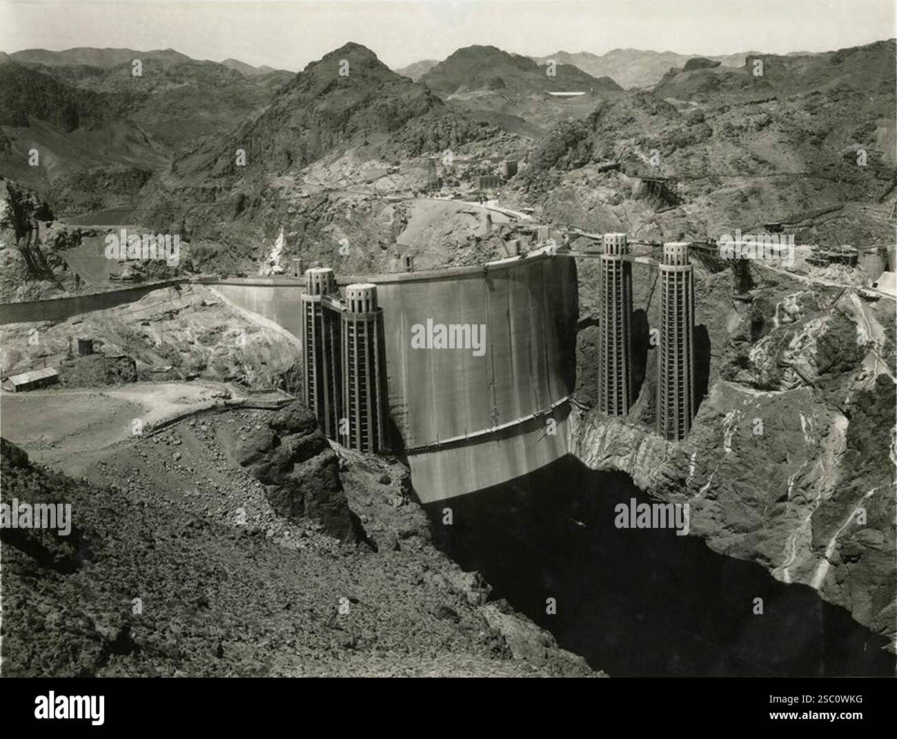 Hoover Dam 1935 Stock Photo - Alamy