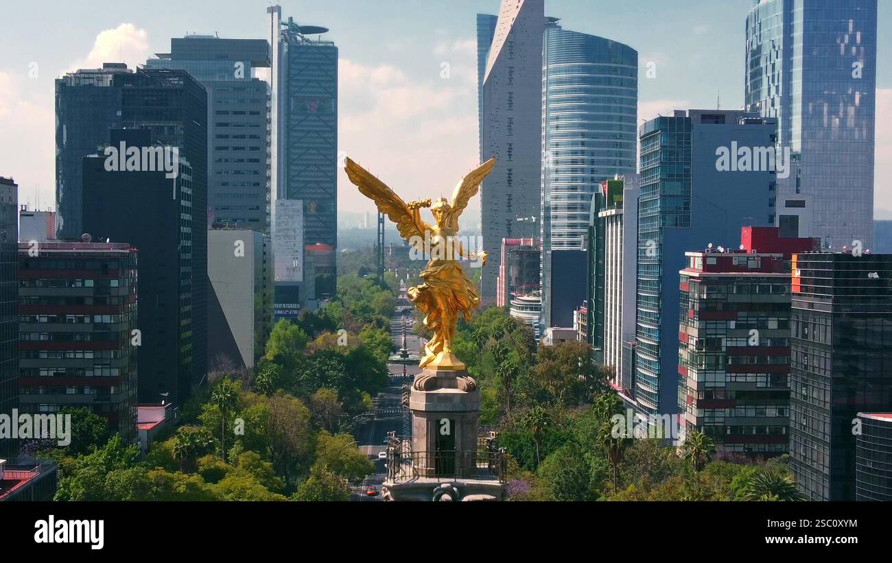 Aerial cinematic video famous landmark hi-res stock photography and ...