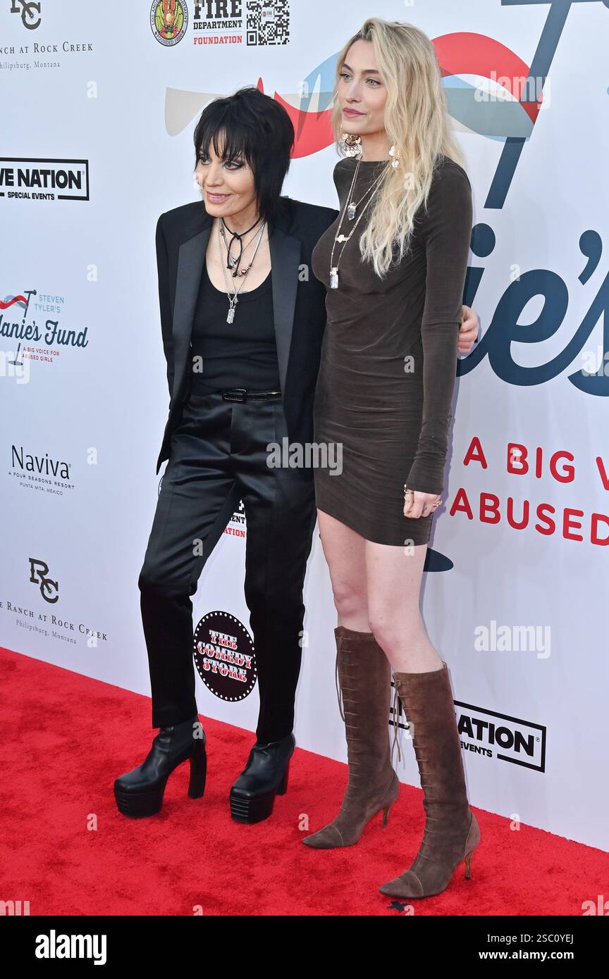 Hollywood CA USA - February 2, 2025: Joan Jett, Paris Jackson attends ...